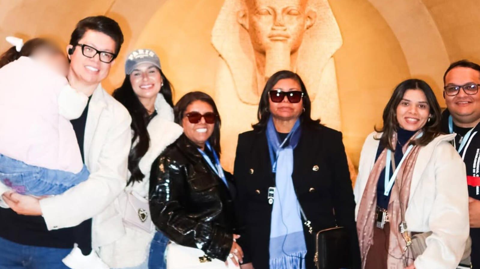 DJ Ivis e Pâmella Holanda reaparecem juntos, em foto com família, em Paris - É Hit - Diário do ...